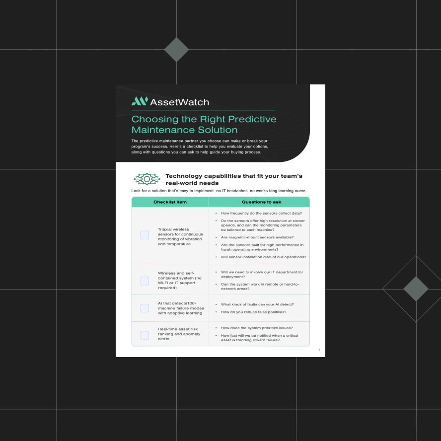 693982137ce57d77f44f7f14 Choosing The Right Predictive Maintenance